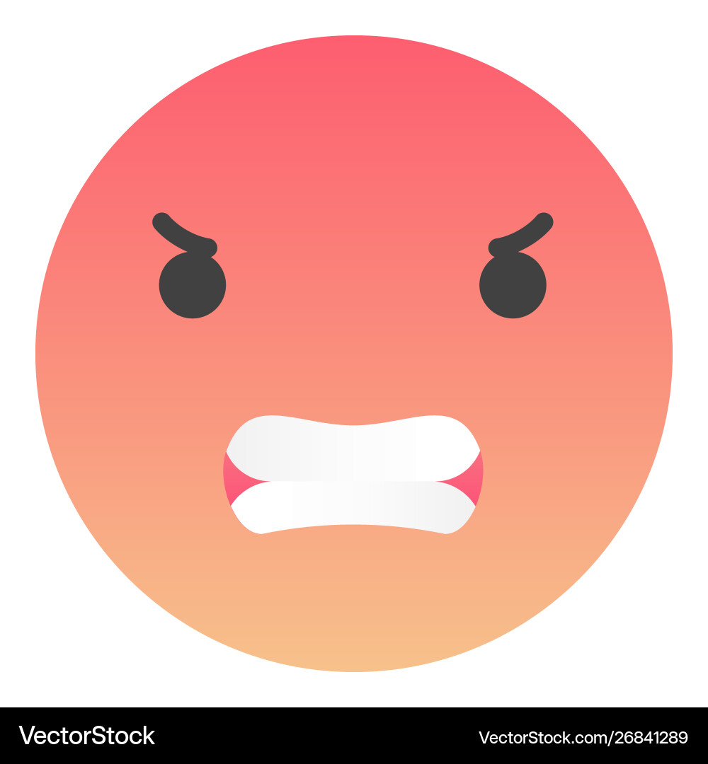 Emoji icon face expression modern design Vector Image