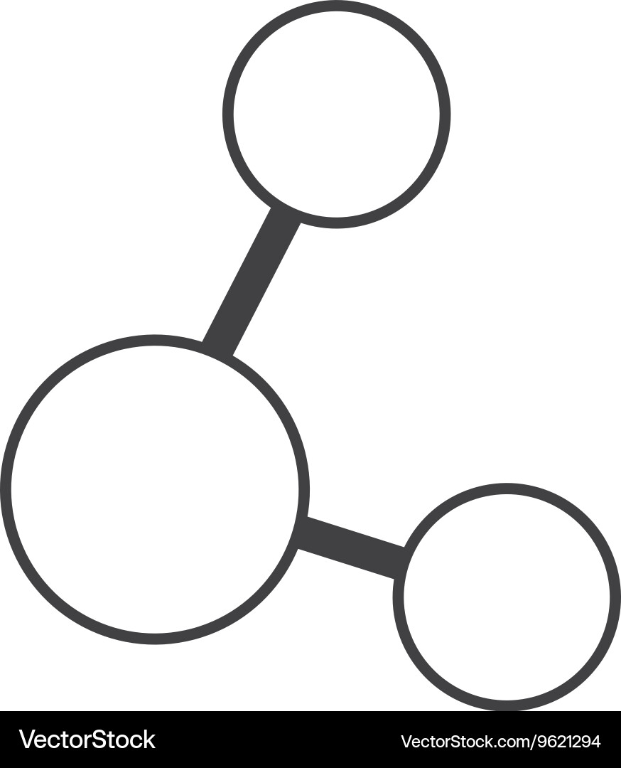 Circle diagram icon Royalty Free Vector Image - VectorStock