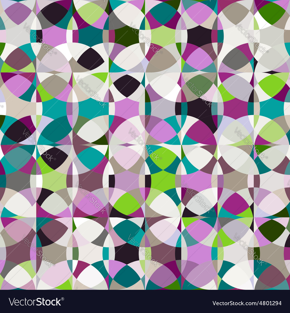Colorful abstract seamless pattern Royalty Free Vector Image