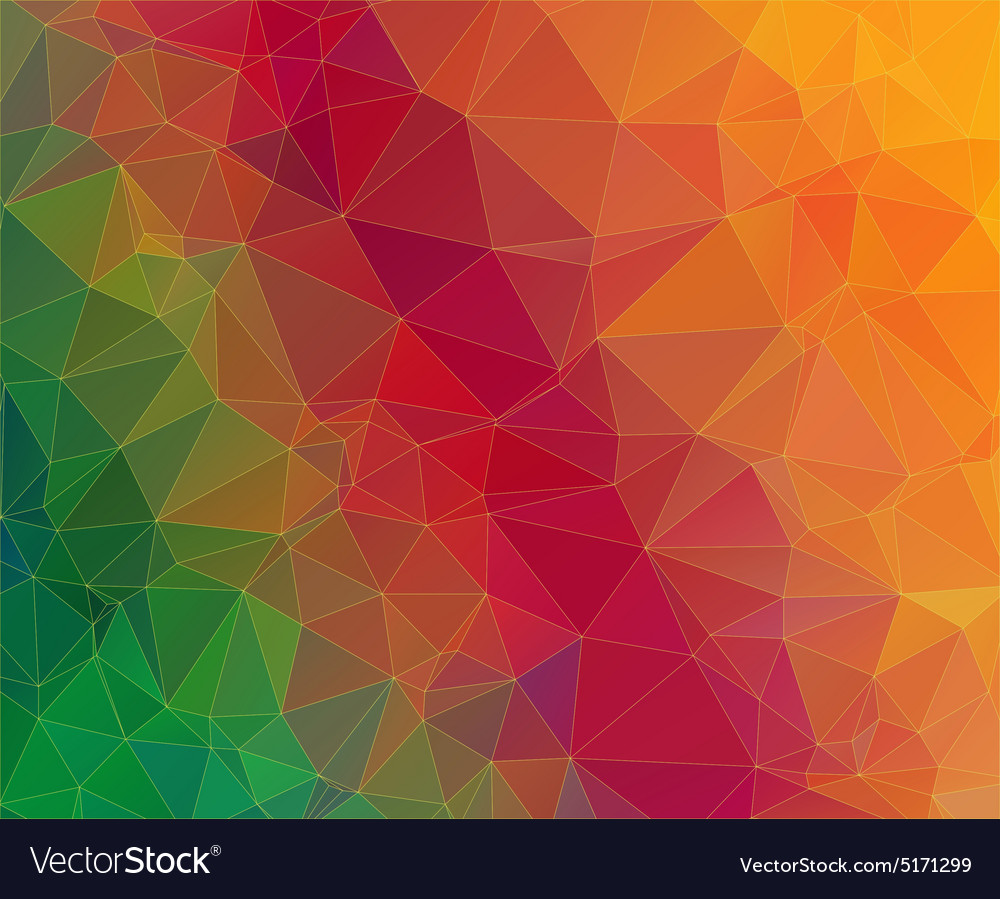 Triangle geometric colorful background Royalty Free Vector