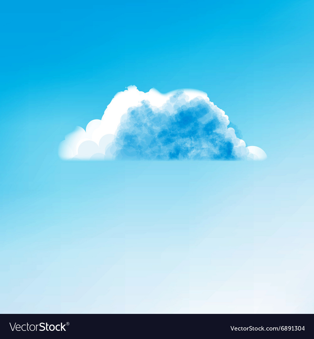 Cloud creative Royalty Free Vector Image - VectorStock