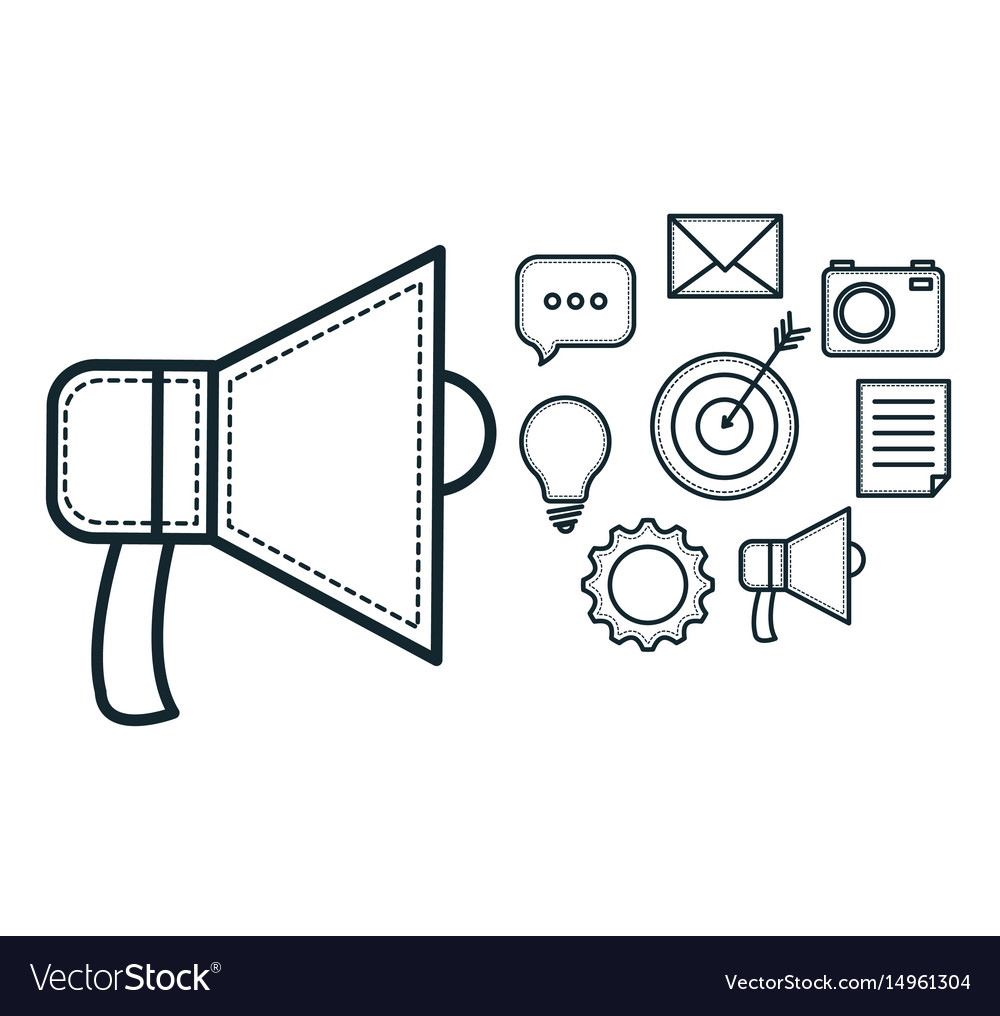 Hand drawn objects Royalty Free Vector Image - VectorStock