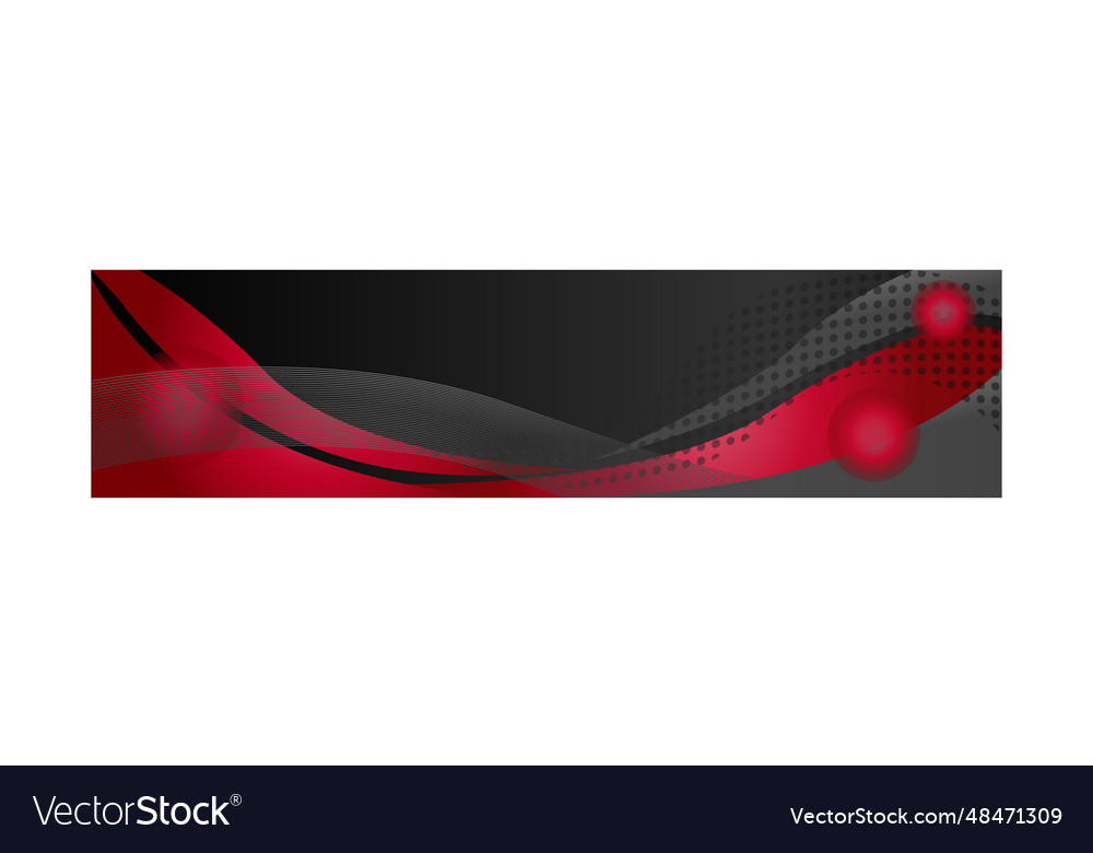 Abstract dynamic wavy header or banner design Vector Image