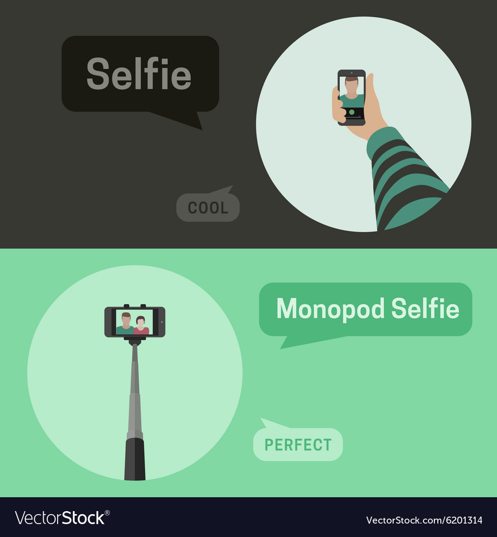 Selfie Royalty Free Vector Image - VectorStock