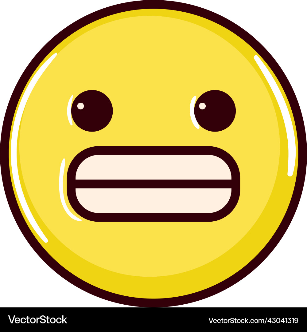 Emoticon social media Royalty Free Vector Image