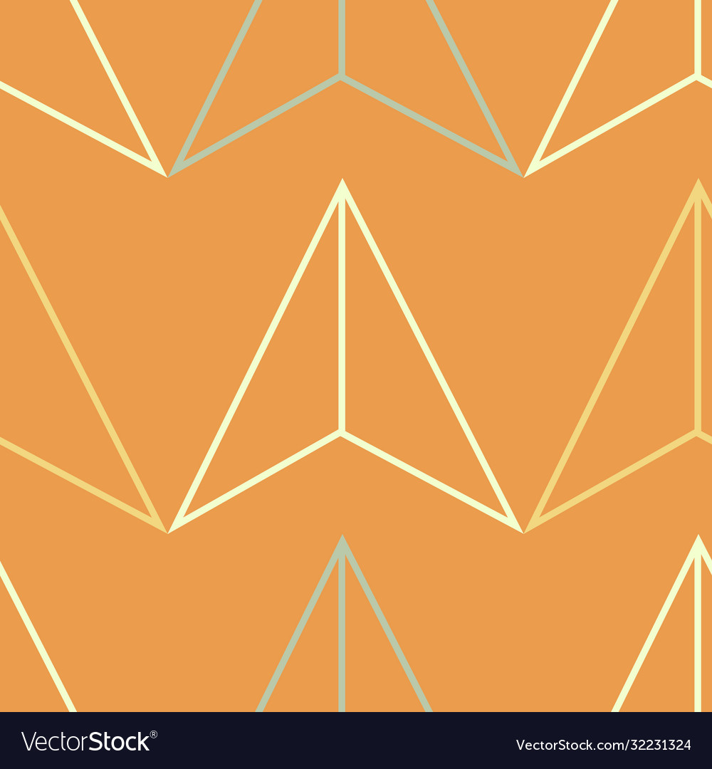 Geometric pattern with lines triangles seamless Vector Image