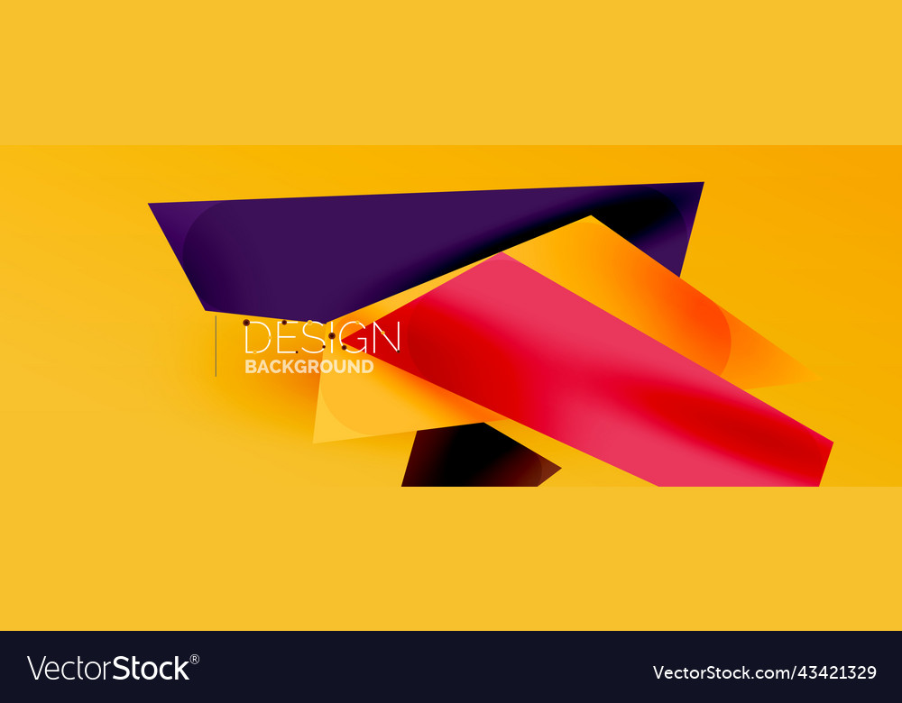Background color abstract overlapping lines Vector Image