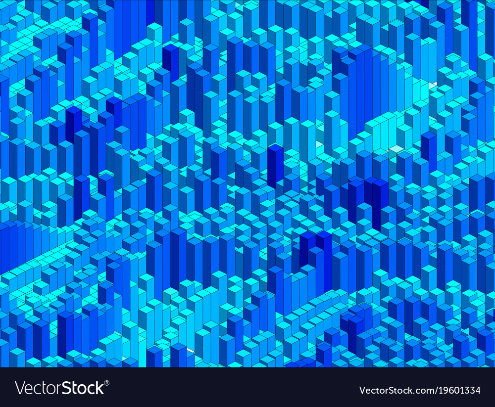 Isometric pattern Royalty Free Vector Image - VectorStock