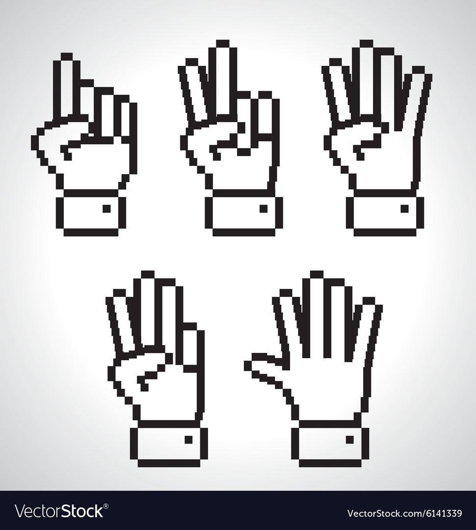 Cursor design Royalty Free Vector Image - VectorStock