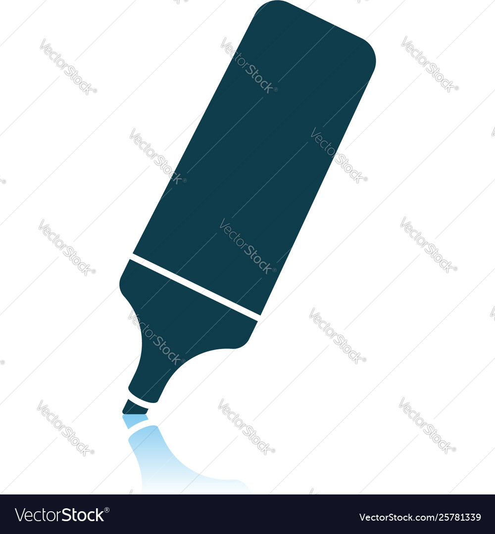 Marker icon Royalty Free Vector Image - VectorStock