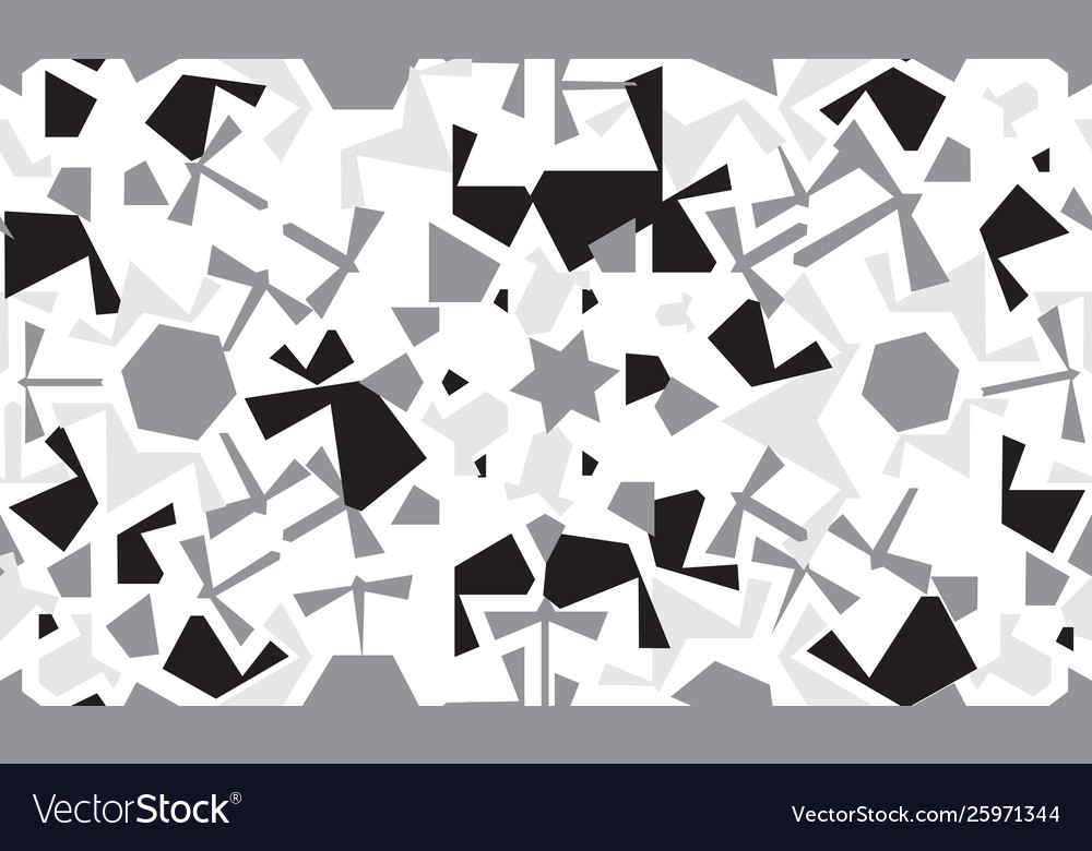 Abstract seamless pattern design with random Vector Image