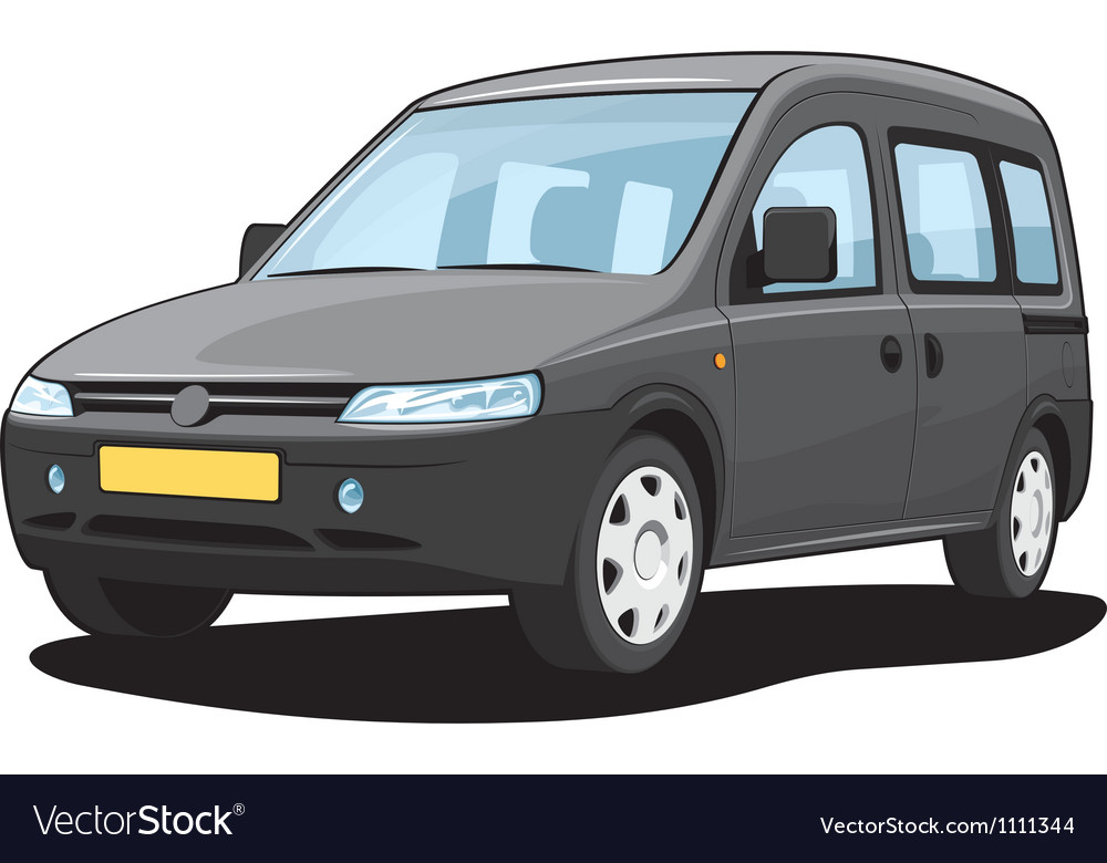 Minivan Royalty Free Vector Image - VectorStock