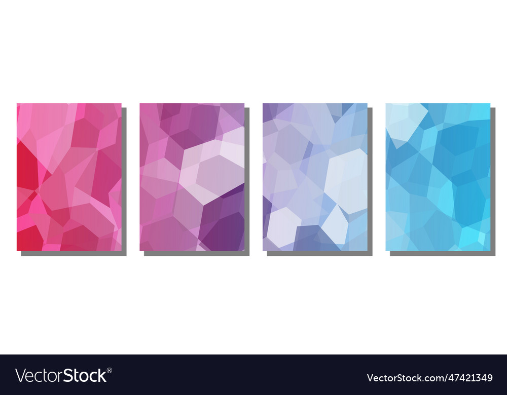 Abstract polygon background Royalty Free Vector Image