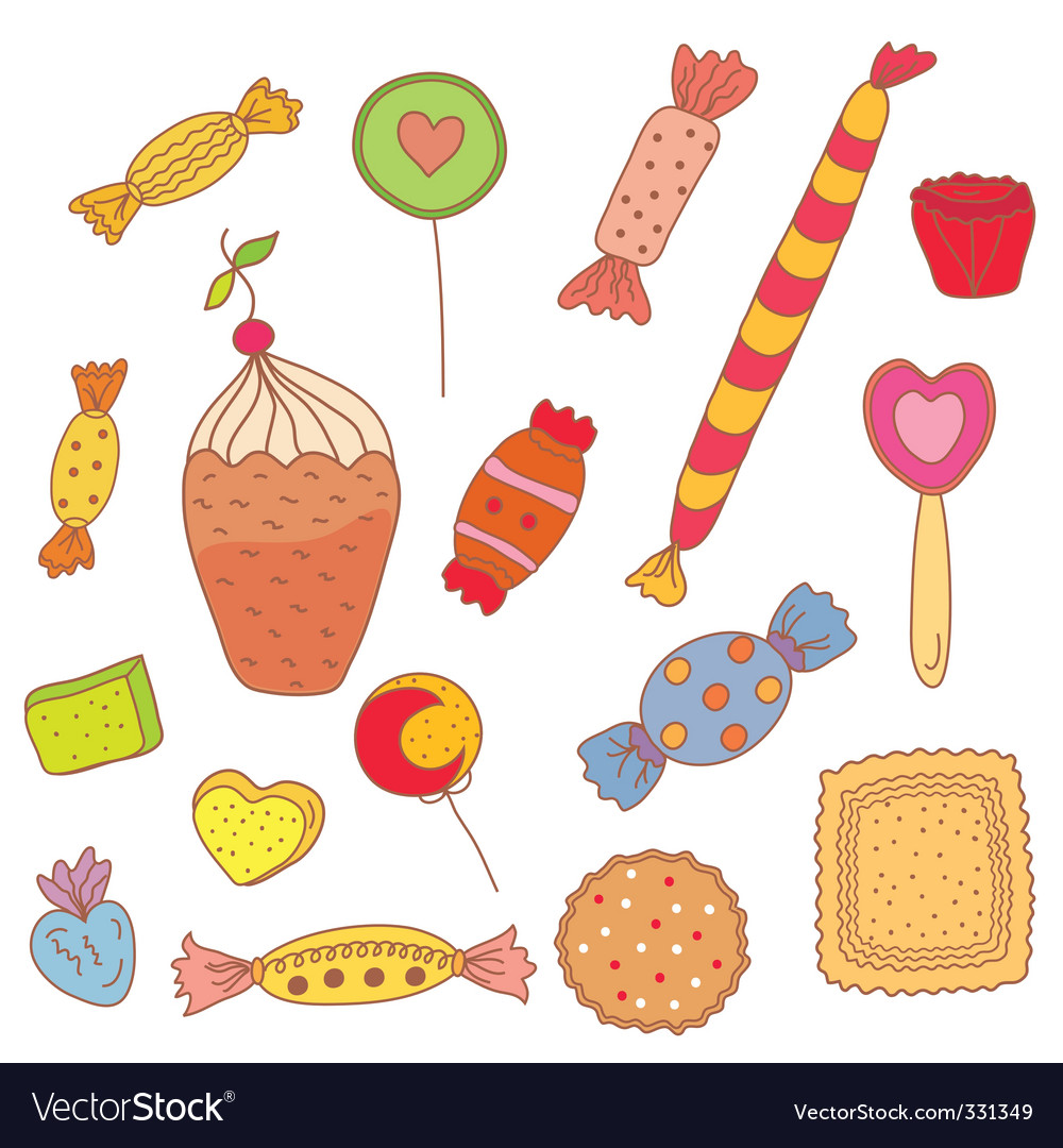 Candy Royalty Free Vector Image - VectorStock