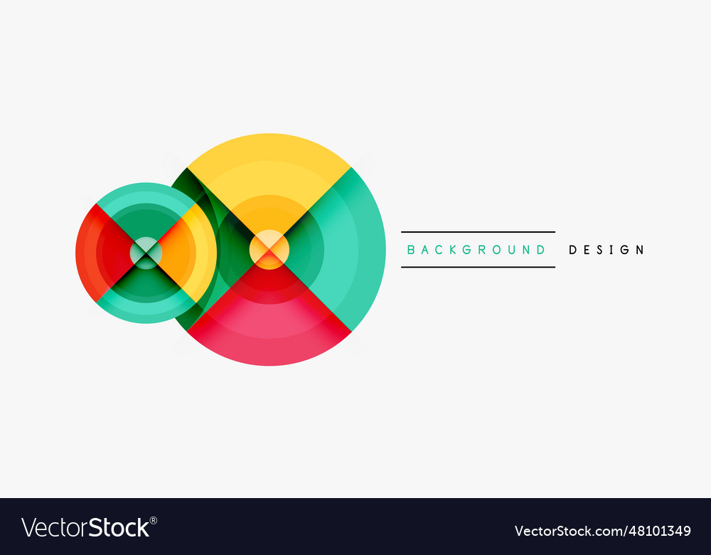 Circle pattern background abstract backgrounds Vector Image