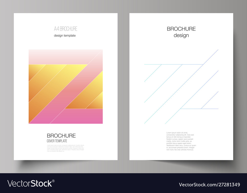 Editable layout a4 Royalty Free Vector Image - VectorStock