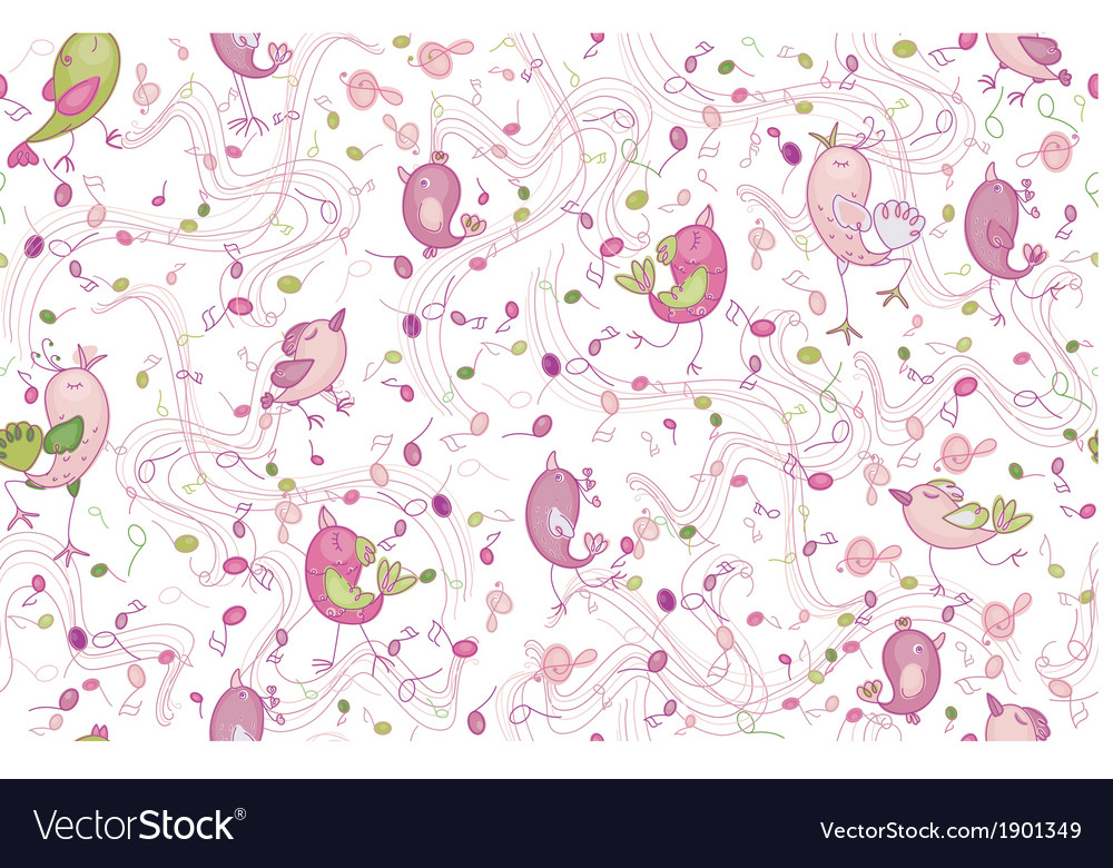 Pattern music Royalty Free Vector Image - VectorStock