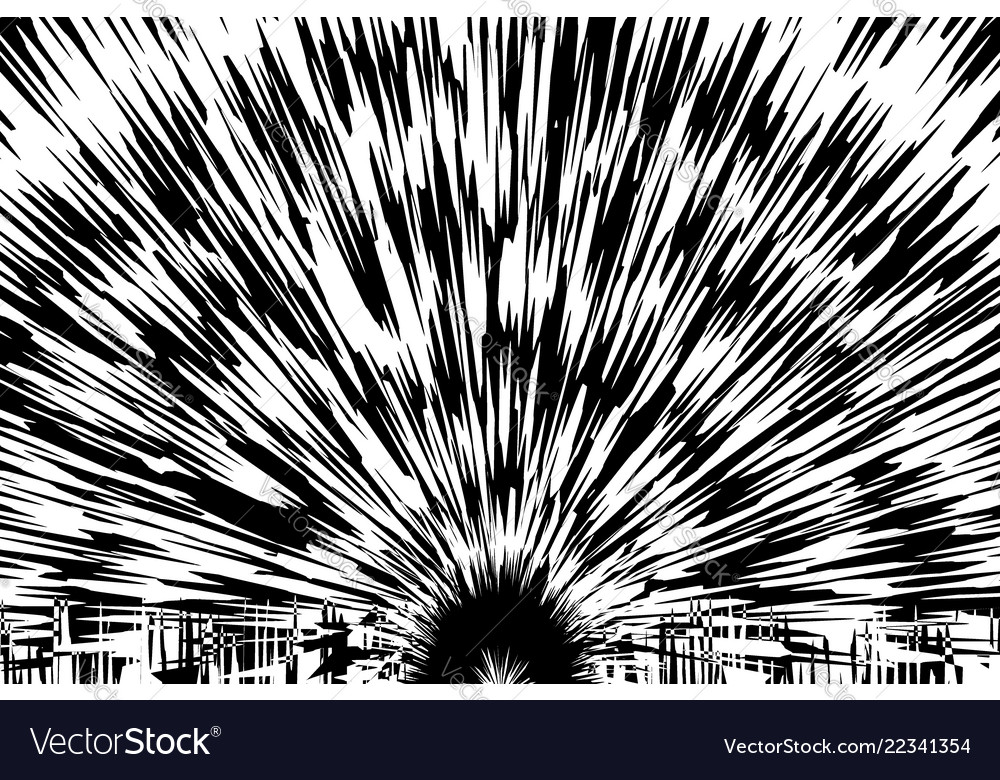 Explosion background Royalty Free Vector Image