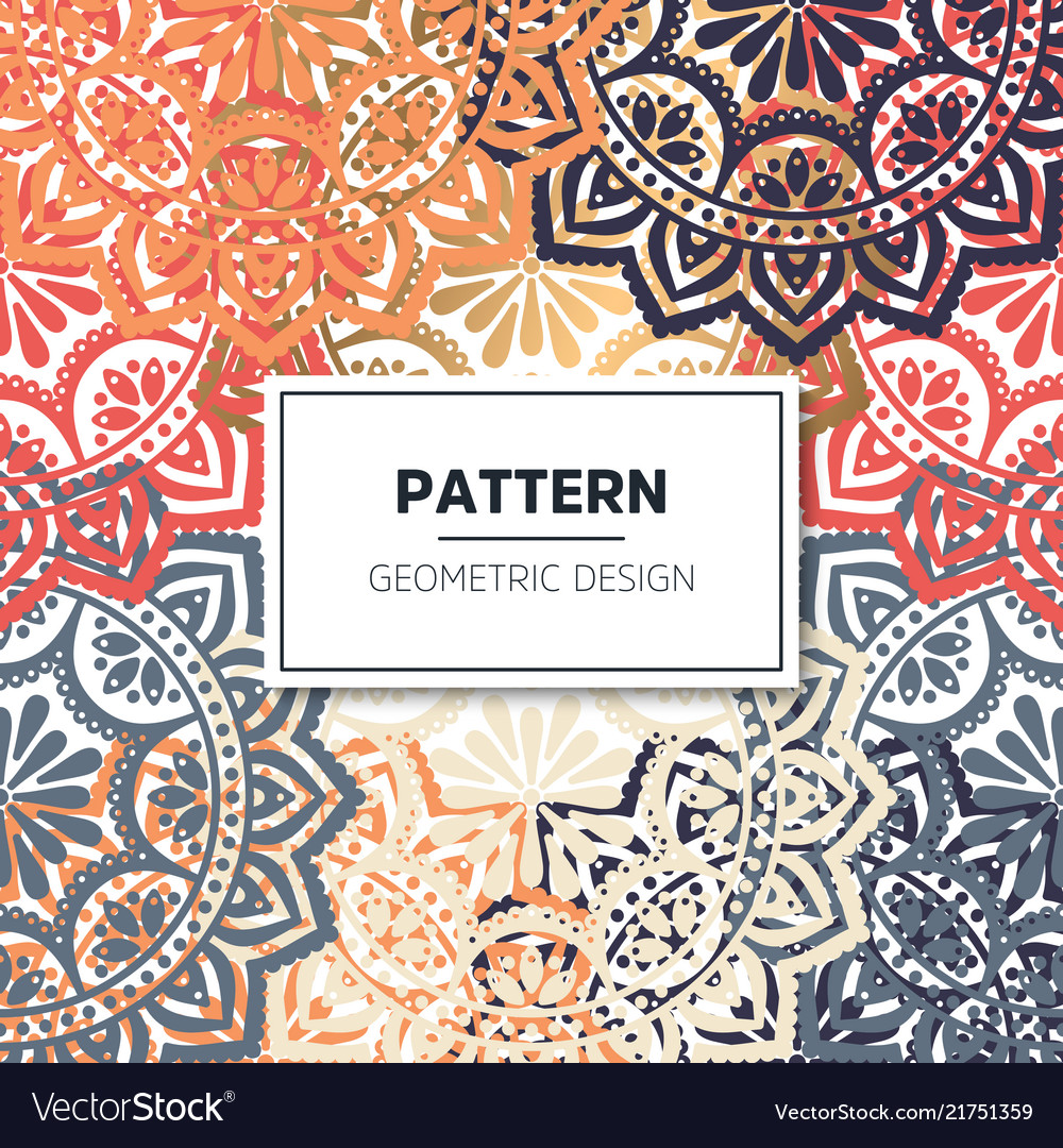 Seamless pattern tile Royalty Free Vector Image