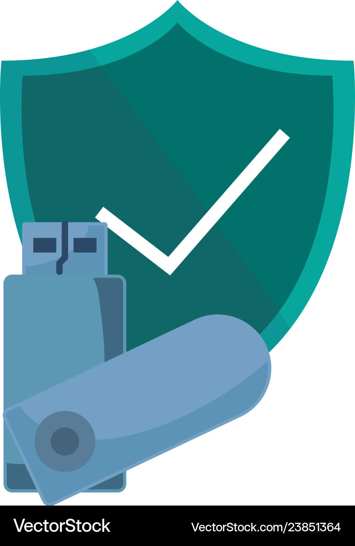 Data security design Royalty Free Vector Image
