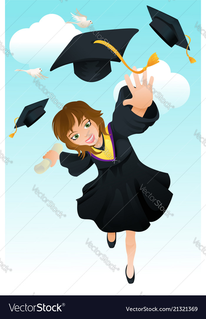 Graduation Royalty Free Vector Image - VectorStock