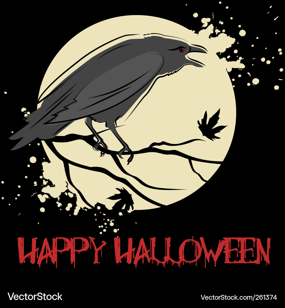 Happy halloween Royalty Free Vector Image - VectorStock