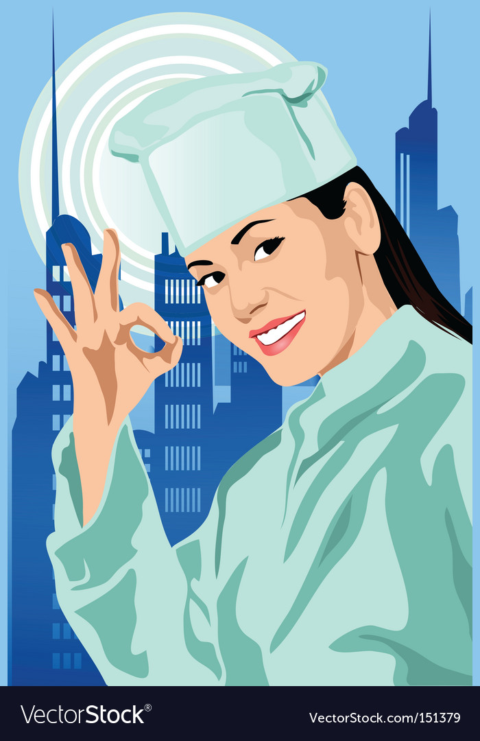 Cook Royalty Free Vector Image - VectorStock