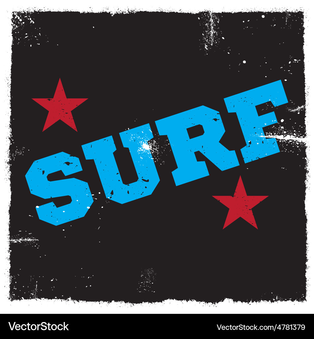 Surfing background Royalty Free Vector Image - VectorStock