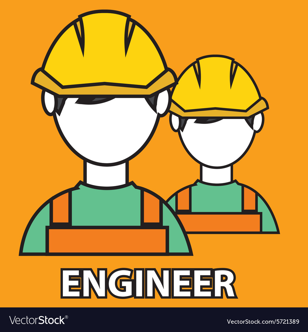 Engineer construction manufacturing worker Vector Image