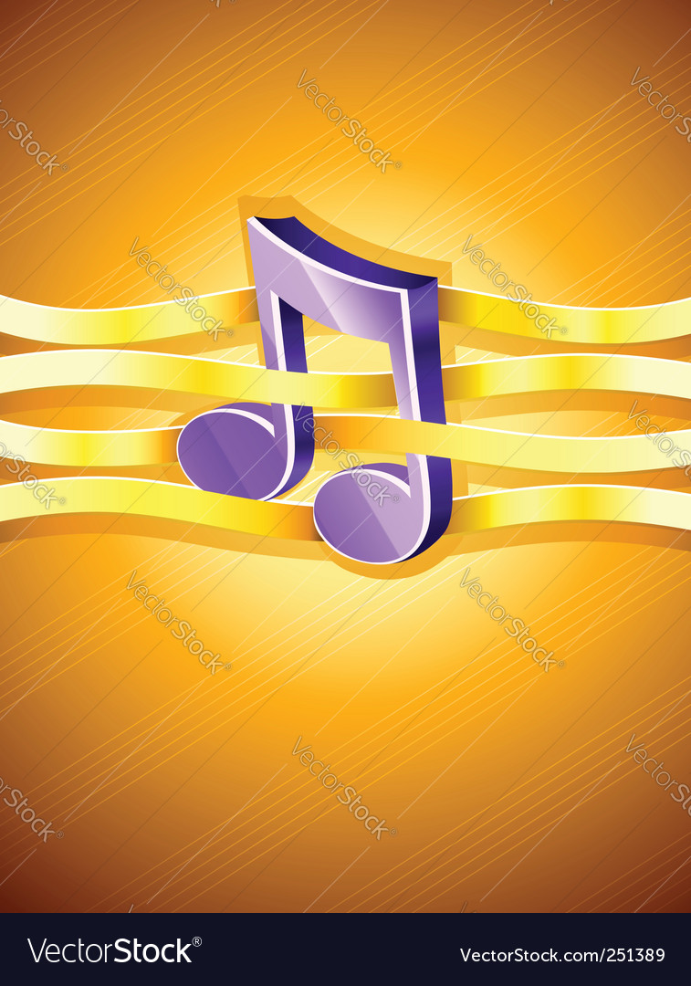 Music notes Royalty Free Vector Image - VectorStock