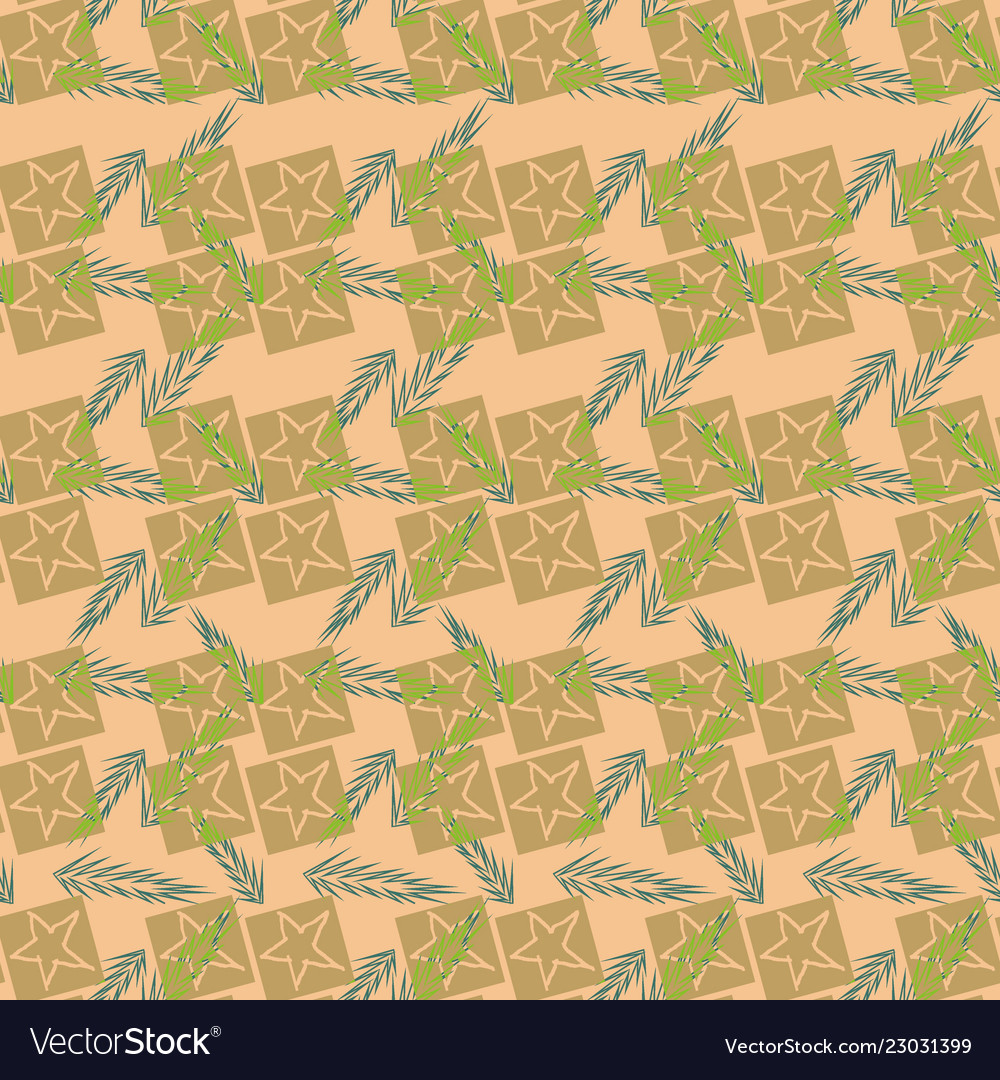 New year seamless pattern Royalty Free Vector Image