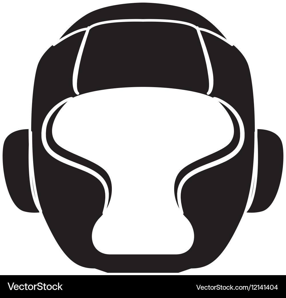 Boxing helmet icon Royalty Free Vector Image - VectorStock
