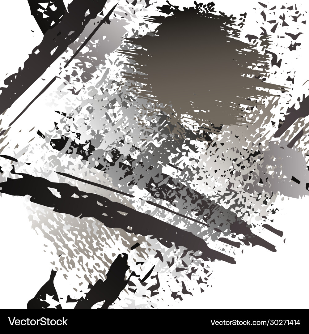 Hand drawn grunge surface chalk coal and paint Vector Image