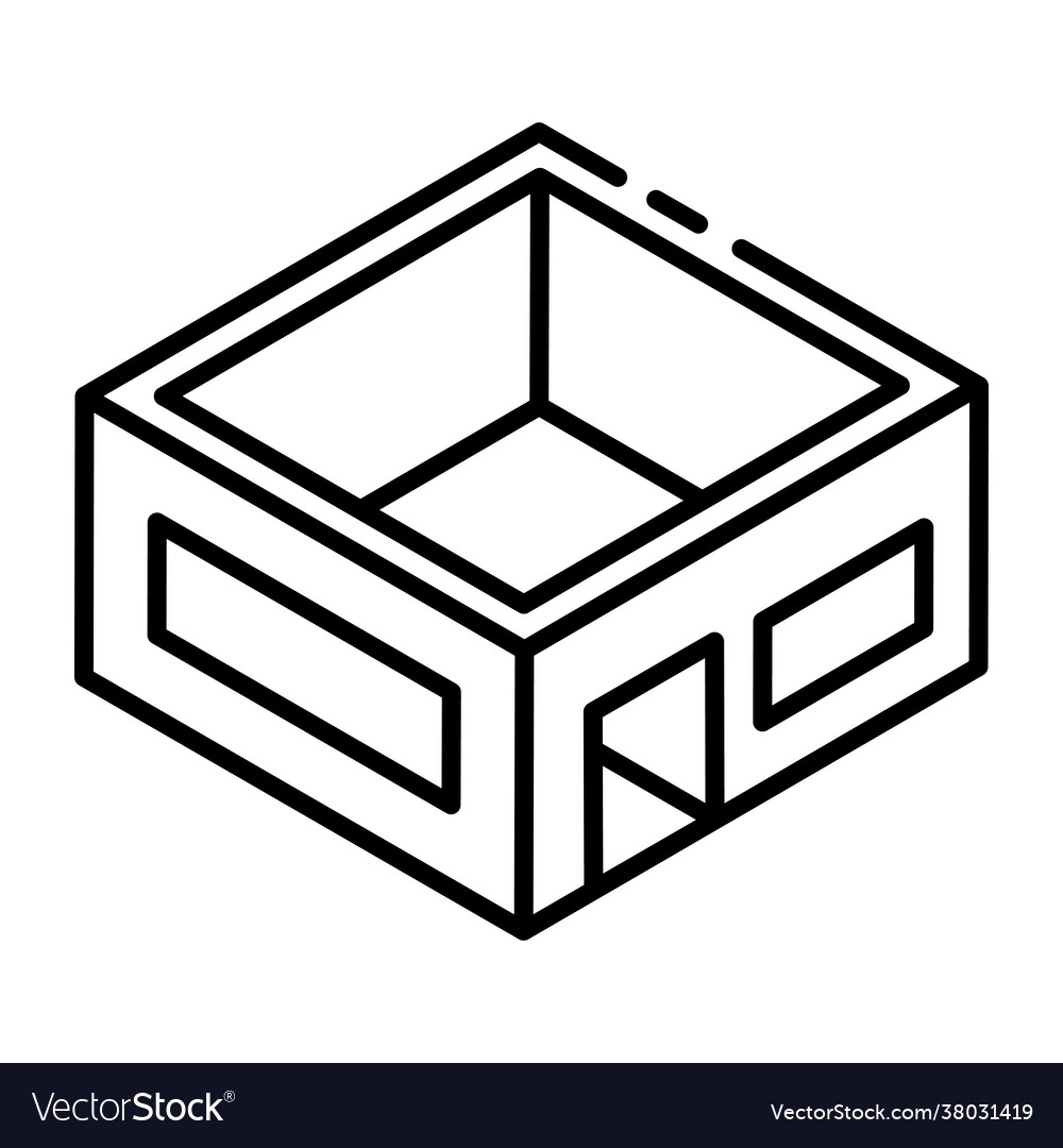 Building Royalty Free Vector Image - VectorStock