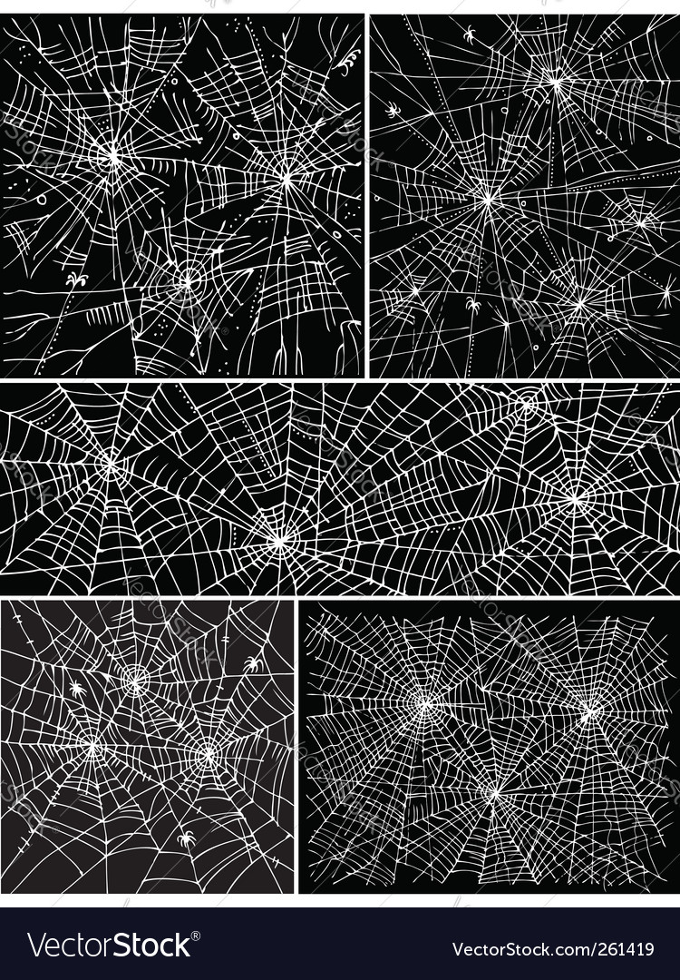 Web background pattern set ii Royalty Free Vector Image