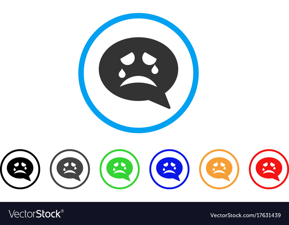 Tiers smiley message icon Royalty Free Vector Image Tiers smiley message icon Royalty Free Vector Image