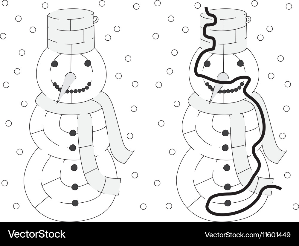 Snowman Maze