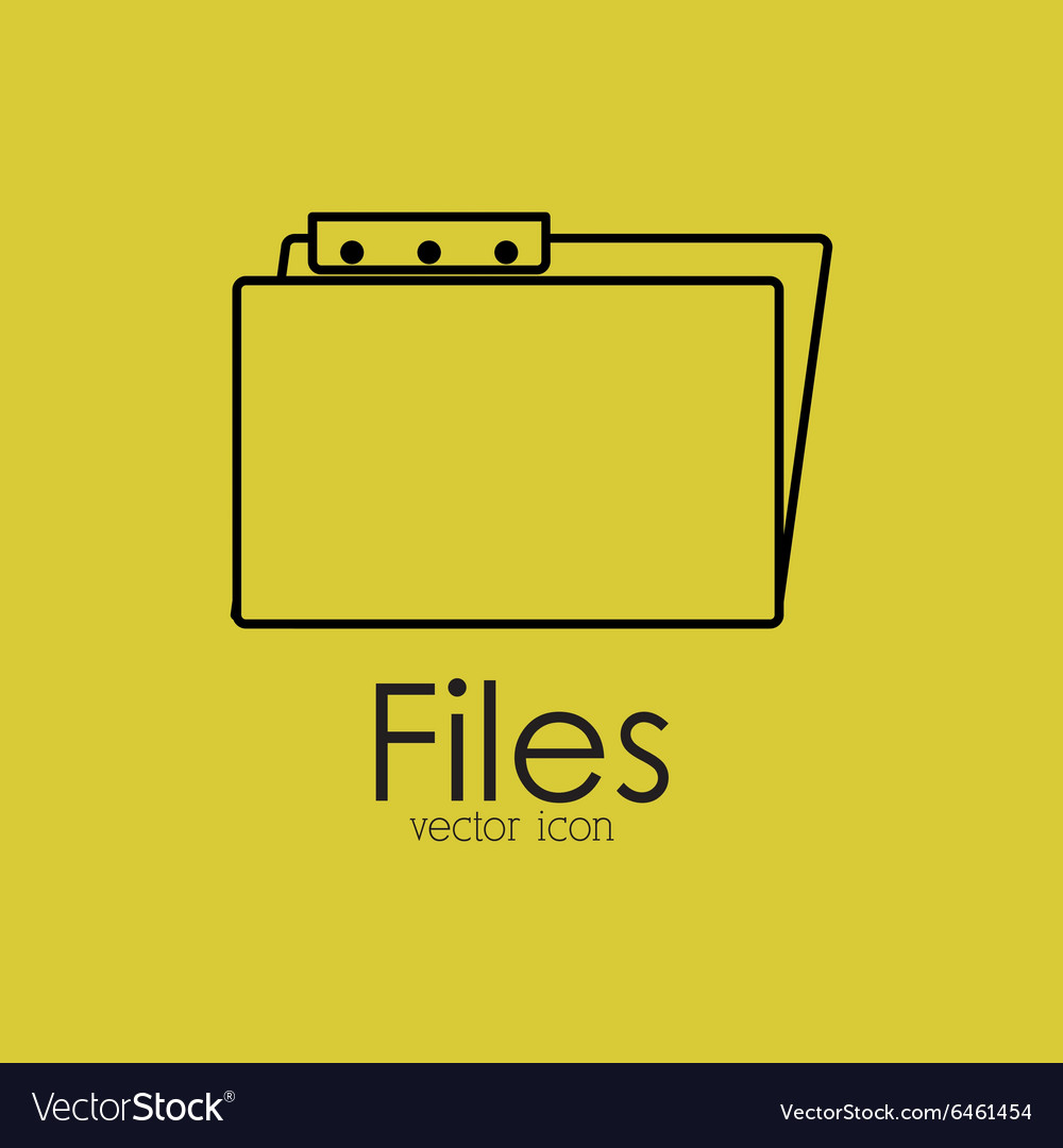 File isolated icon design Royalty Free Vector Image File isolated icon design Royalty Free Vector Image