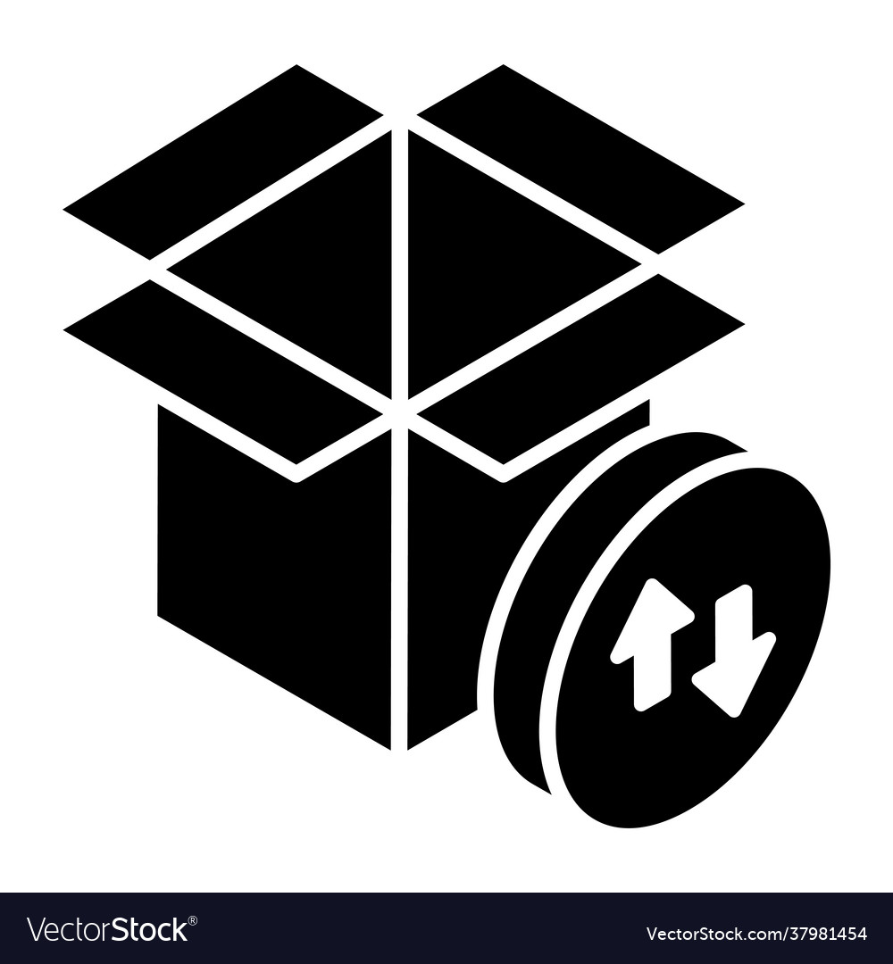 Package processing Royalty Free Vector Image - VectorStock