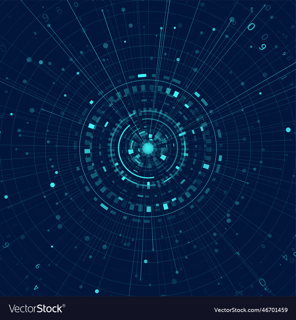 Abstract Infographics Visualization Royalty Free Vector