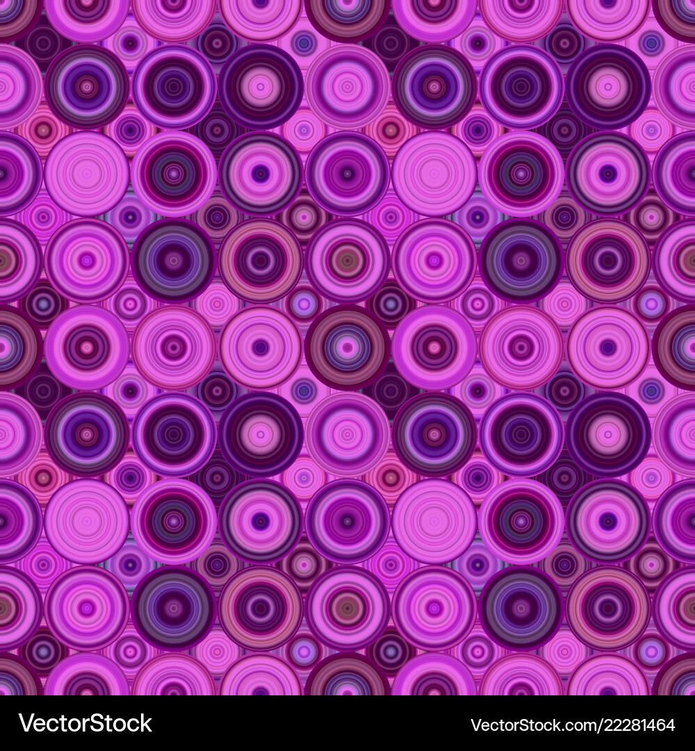 Geometrical abstract circle mosaic pattern Vector Image