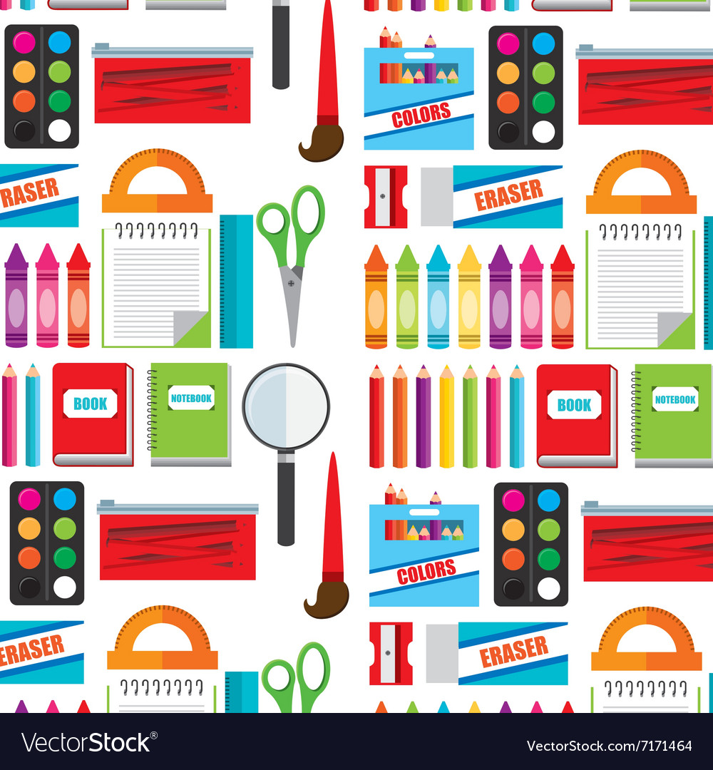 School elements design Royalty Free Vector Image