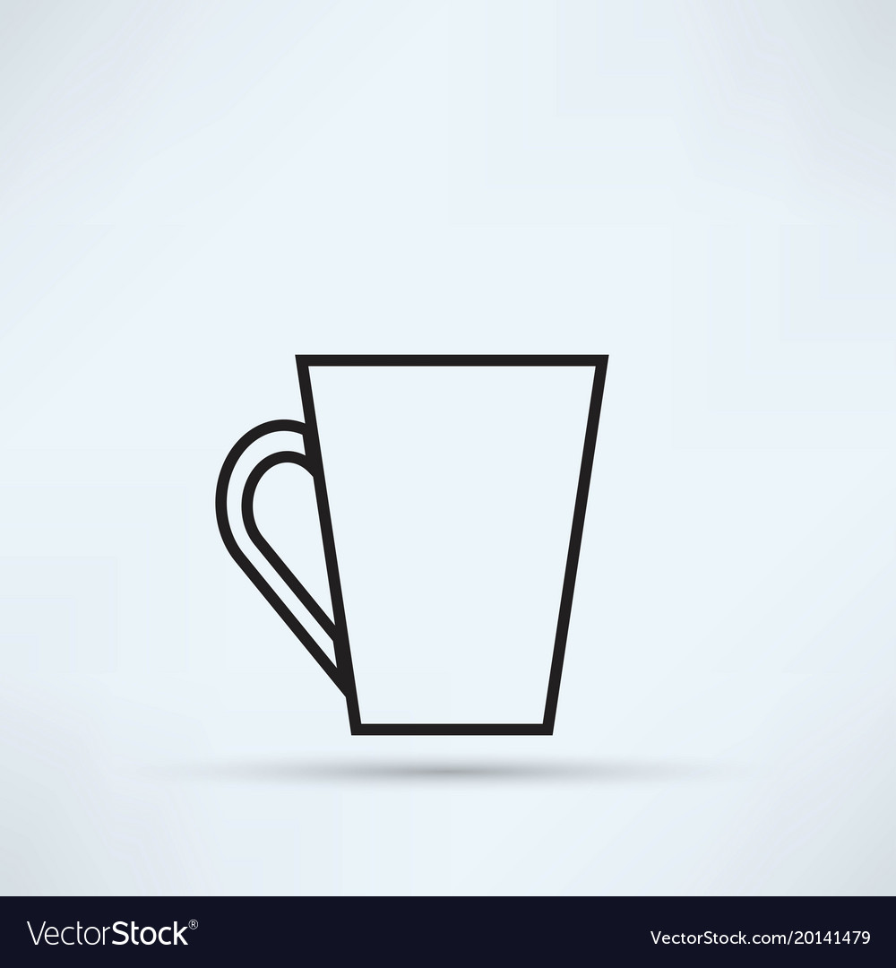 Cup icon Royalty Free Vector Image - VectorStock