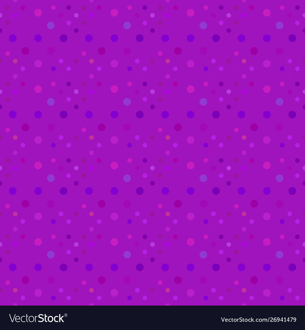 Seamless violet geometrical abstract dot pattern Vector Image