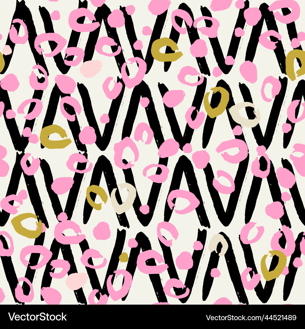 Neaon chevron 90s pattern zigzag decoration Vector Image