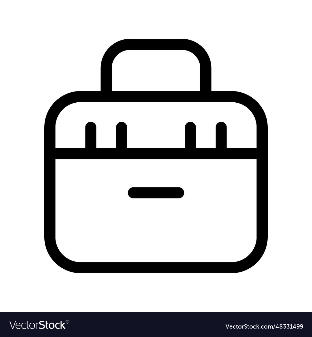Briefcase icon Royalty Free Vector Image - VectorStock