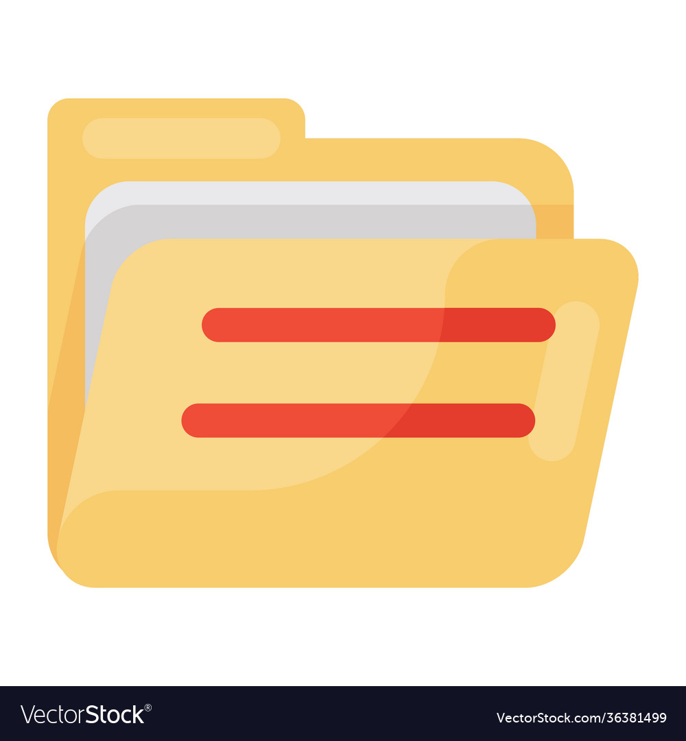 Folder Royalty Free Vector Image - VectorStock