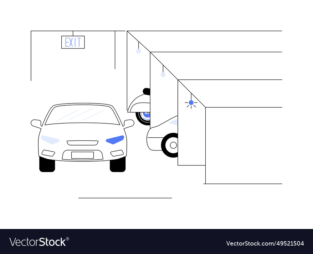 Bay Indicator Abstract Concept Royalty Free Vector Image 