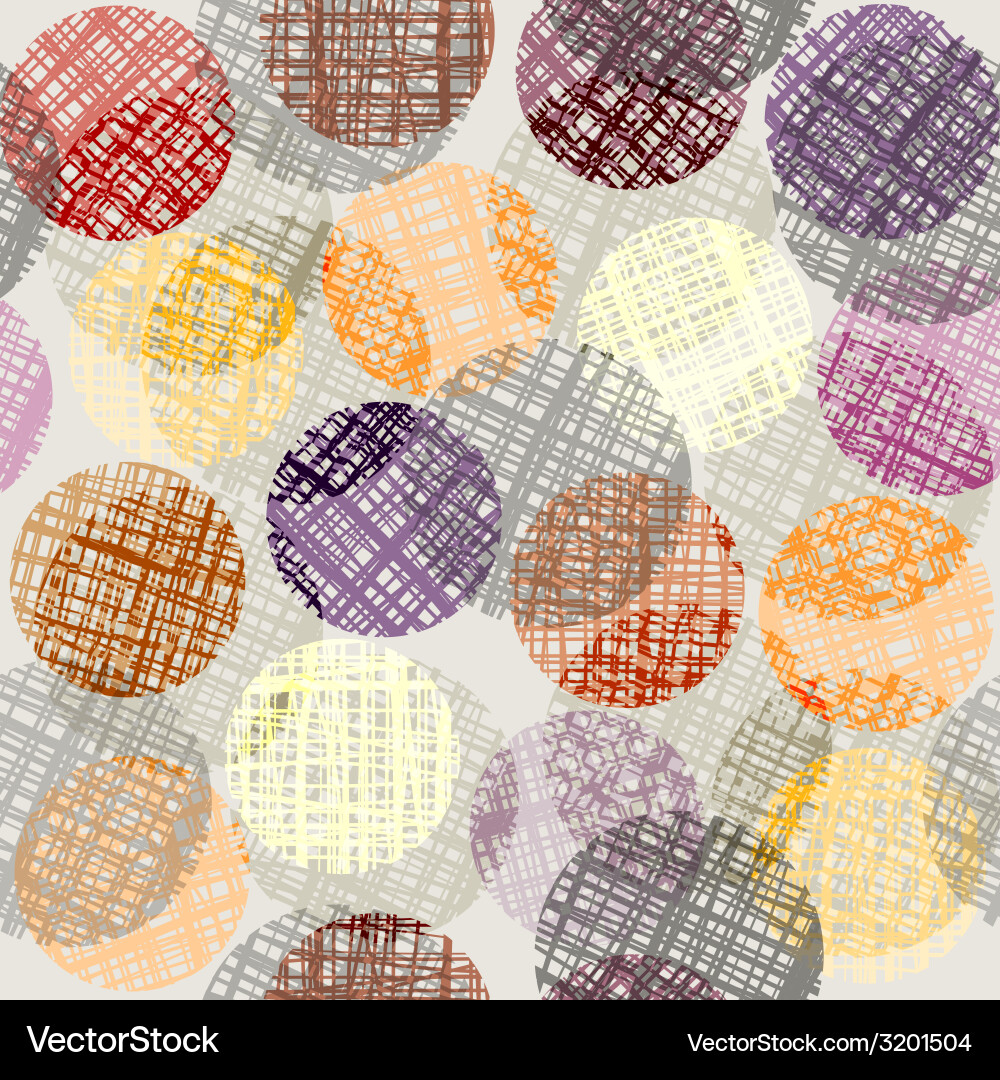 Circles pattern with transparency Royalty Free Vector Image