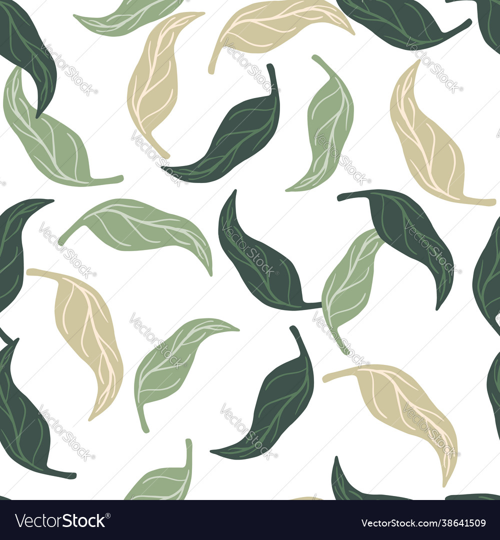 Decorative seamless pattern with abstract random Vector Image